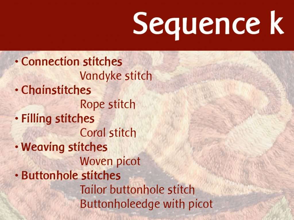 The stitches from my favorite embroiderystitchesbook – Part 2 – Tutorials